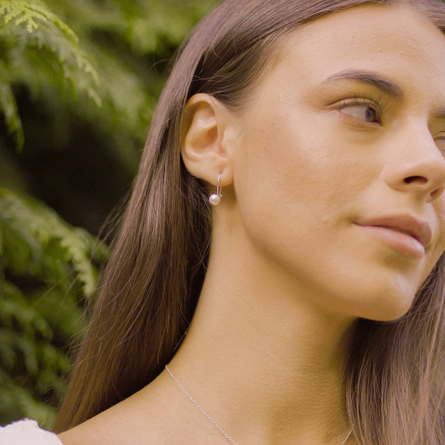 Set argint cu perlă Ofertă – JoySilver.ro